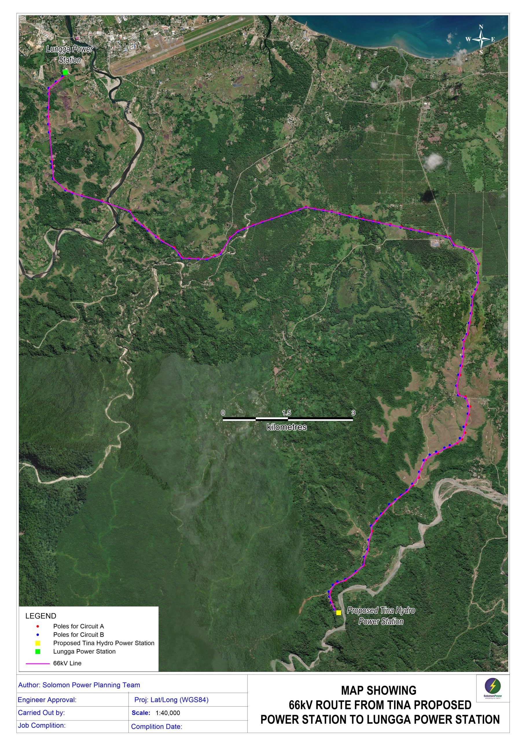 66kV TL Overview - Solomon Islands Electricity Authority